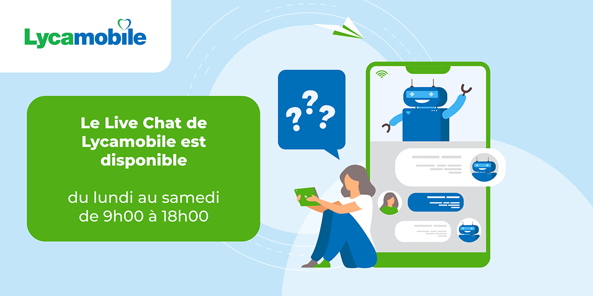 Contacter le service client de Lycamobile : numéro, e-mail et tchat
