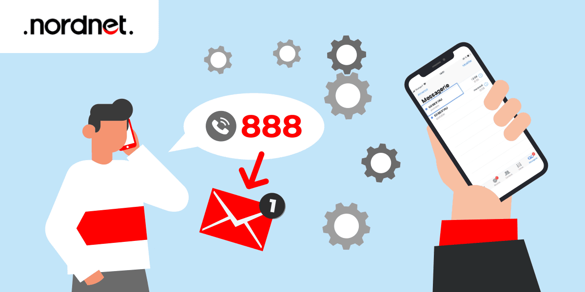 Messagerie Nordnet : accéder et configurer le répondeur