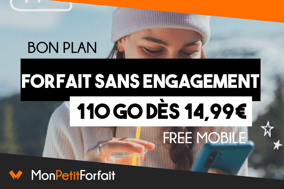 Passez de la 4G à la 5G avec ce forfait sans engagement de Free