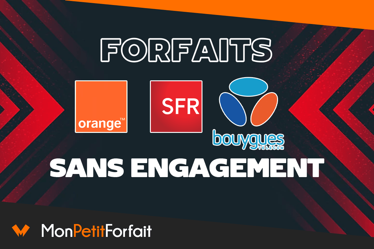 Orange, SFR et Bouygues : des forfaits sans engagement à 15€