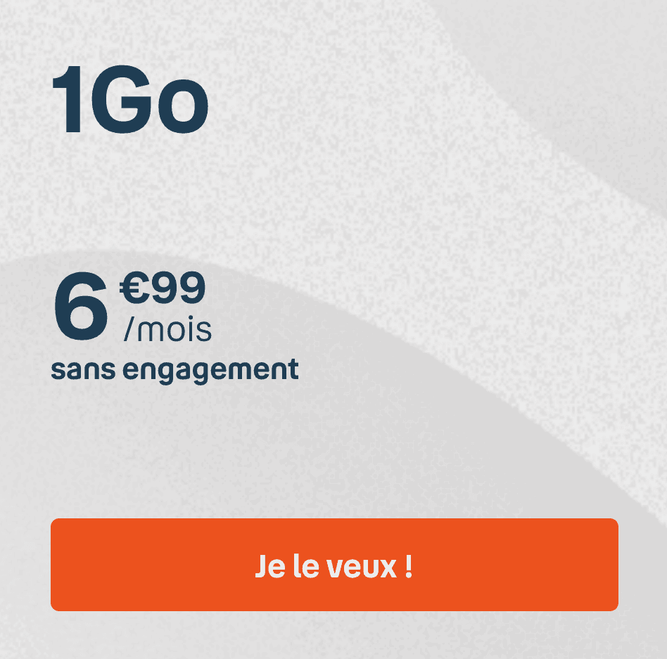 6,99€ par mois : des forfaits pas chers avec B&You et RED by SFR