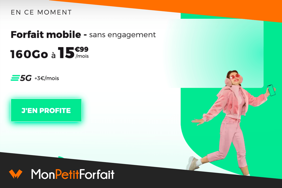 Forfait pas cher RED by SFR : de 1 Go à 200 Go dès 6,99€/mois