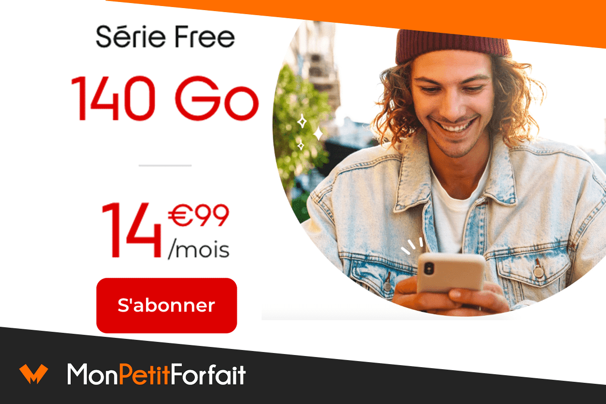 Les meilleurs forfaits pas chers de Free : 140 à 210 Go dès 14,99€