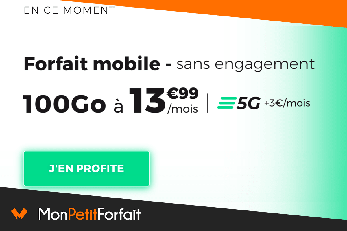 Les forfaits 100 Go de RED by SFR et B&YOU en concurrence