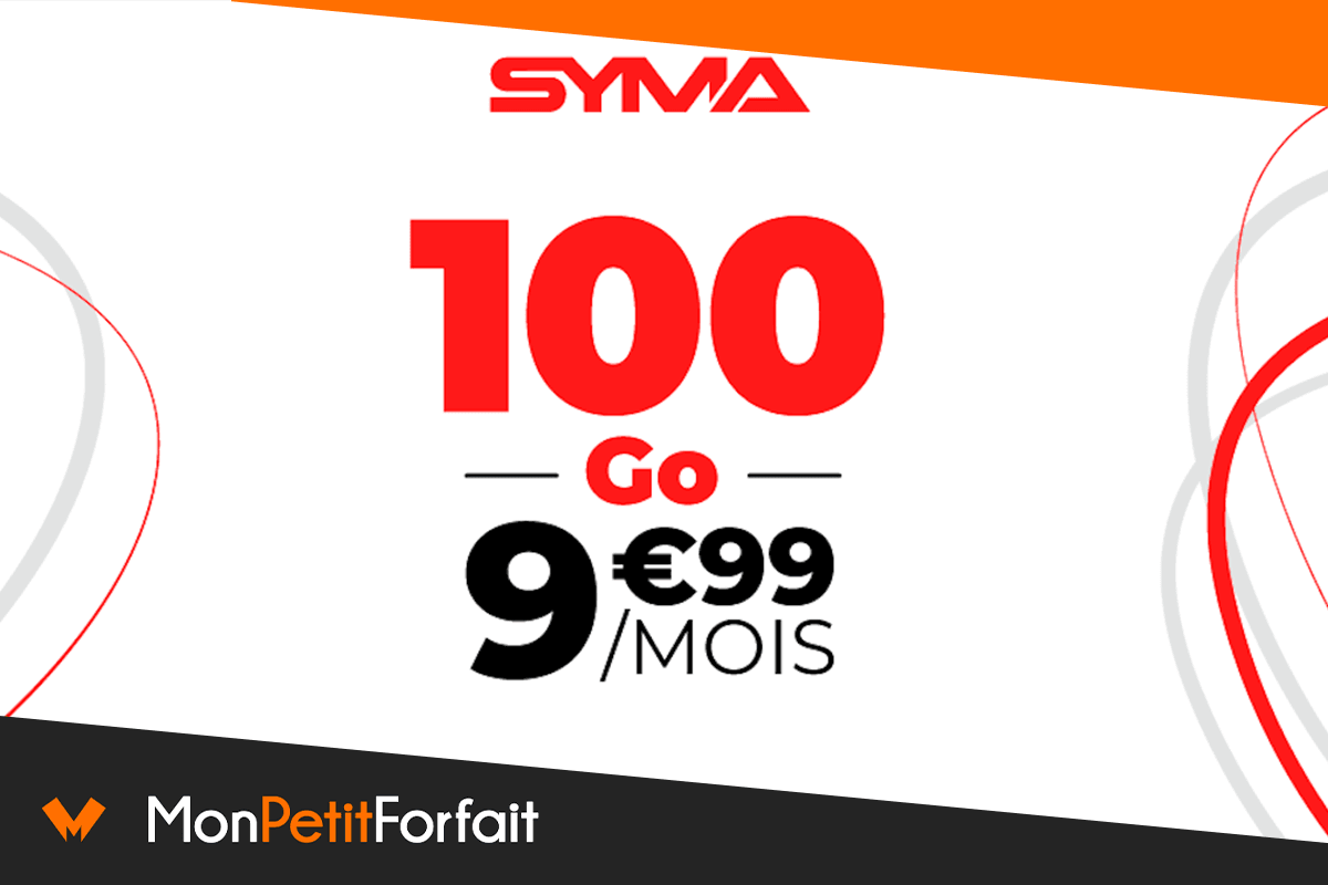 Un forfait à 10€ sur le réseau SFR ? Syma a la réponse