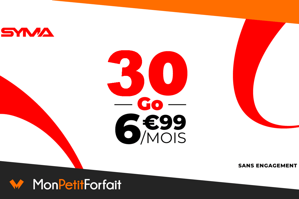 « Le Six » est le forfait mobile idéal pas cher avec Syma Mobile