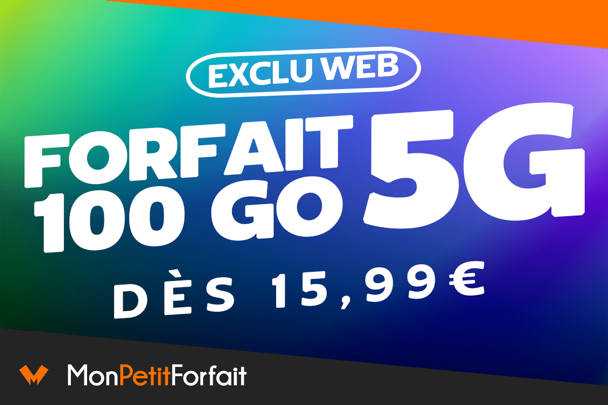 Un forfait 100 Go en 5G entre SFR, Bouygues Telecom et Orange