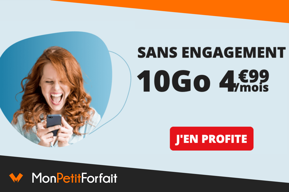 Bon plan : les meilleures offres de forfaits pas chers, 10 Go dès 5€