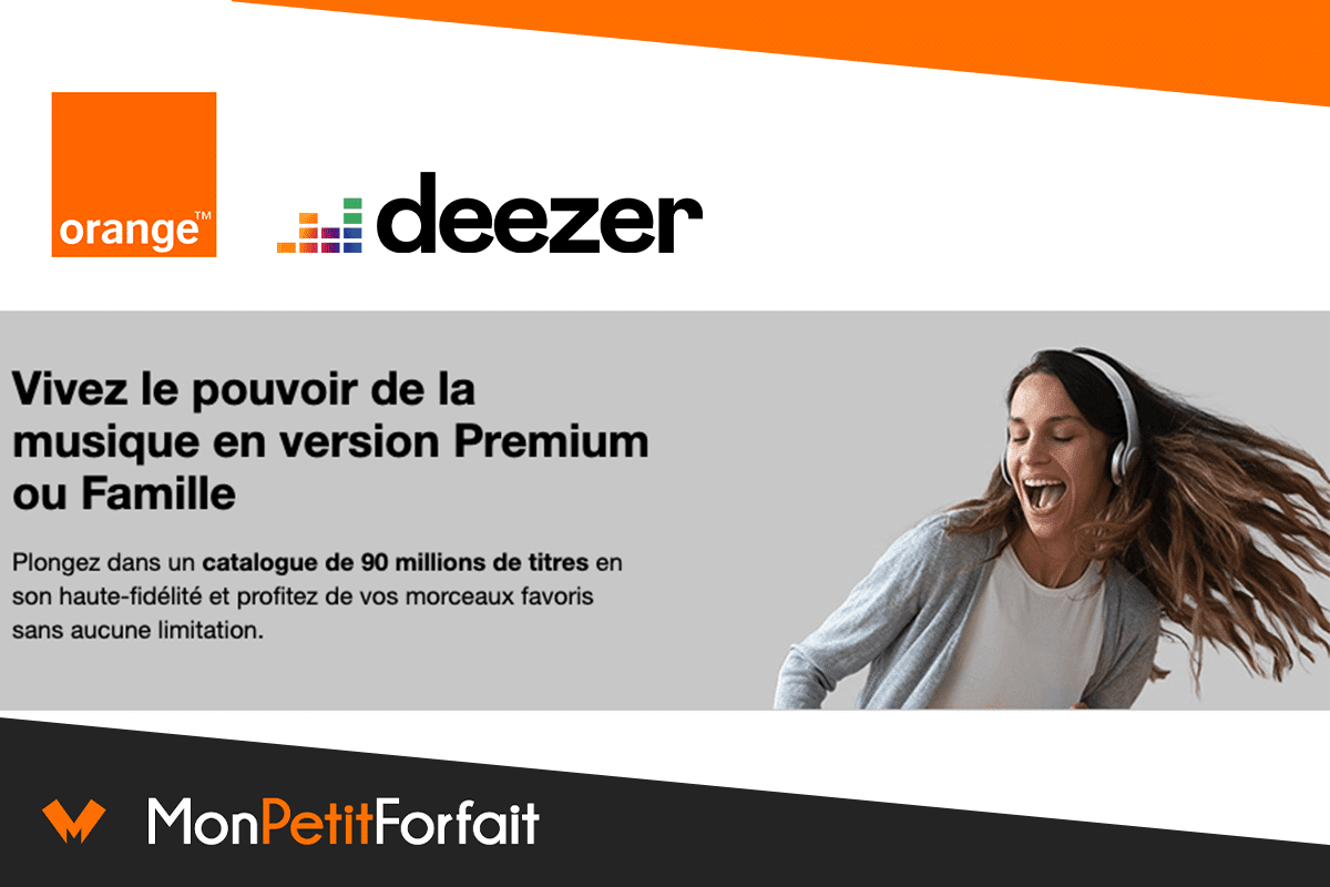 Deezer et Orange : un accord prolongé, 6 mois gratuits à l'occasion