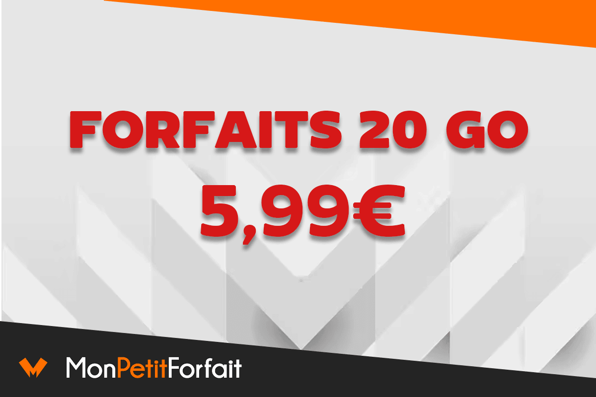 Avec 20 Go, ces forfaits téléphone à 6€ conviennent à la majorité