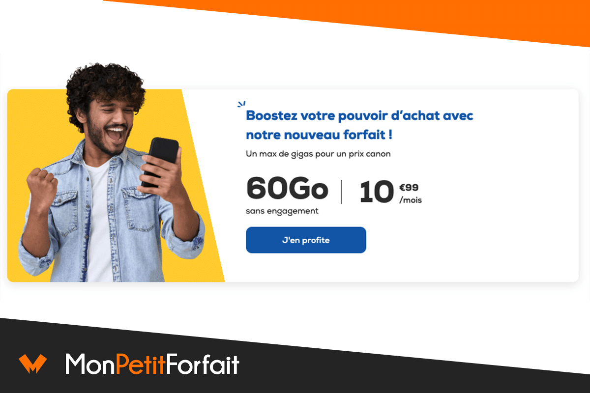 Forfait pas cher La Poste Mobile : le réseau de SFR dès 10,99€