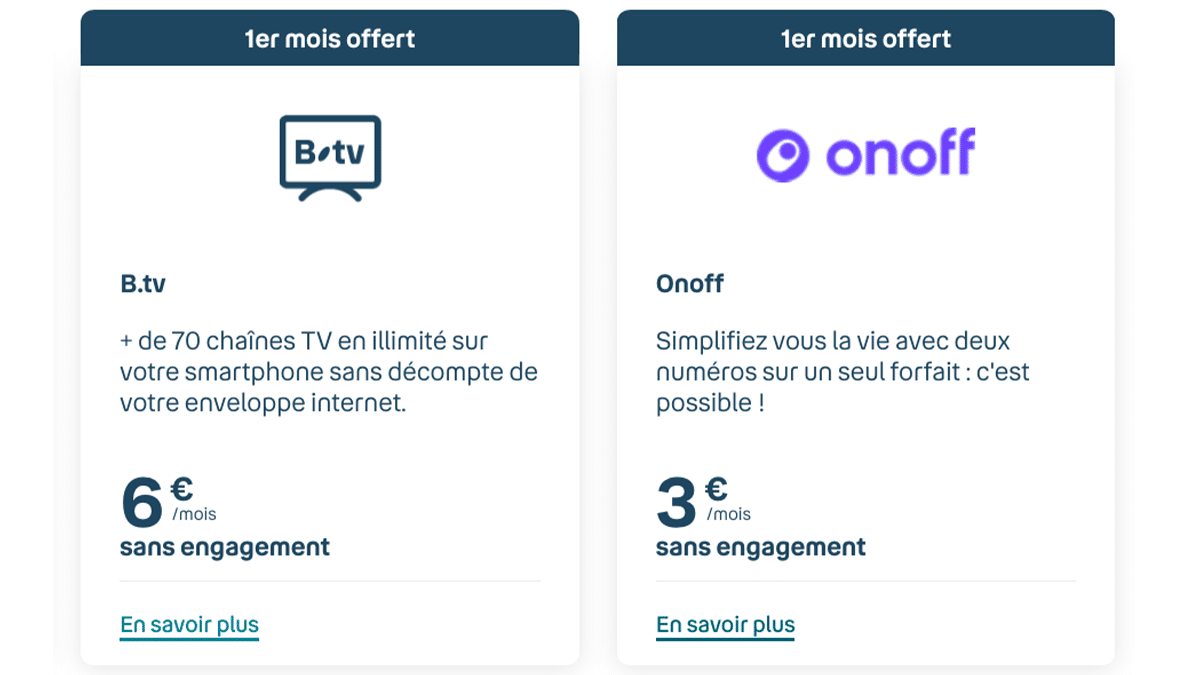 B&You casse le prix des forfaits 5G : 15,99€ pour 130 Go