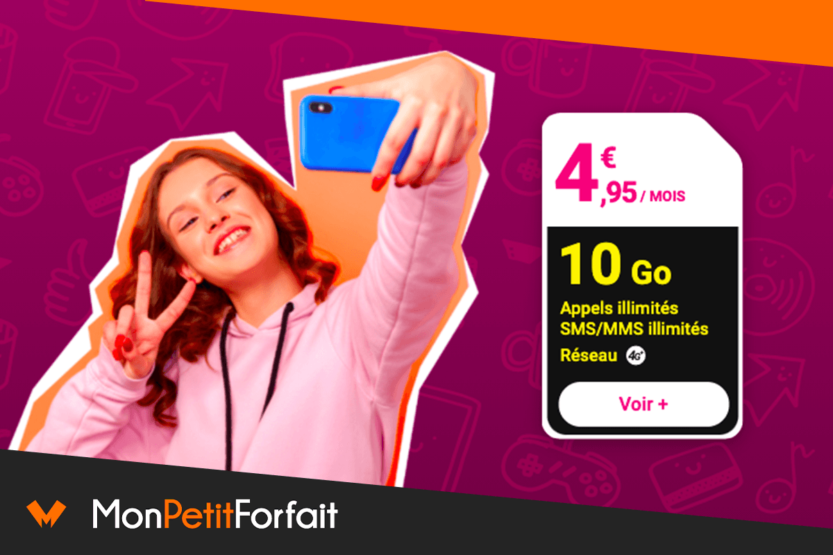 Les forfaits mobiles proposés par Réglo Mobile / Leclerc