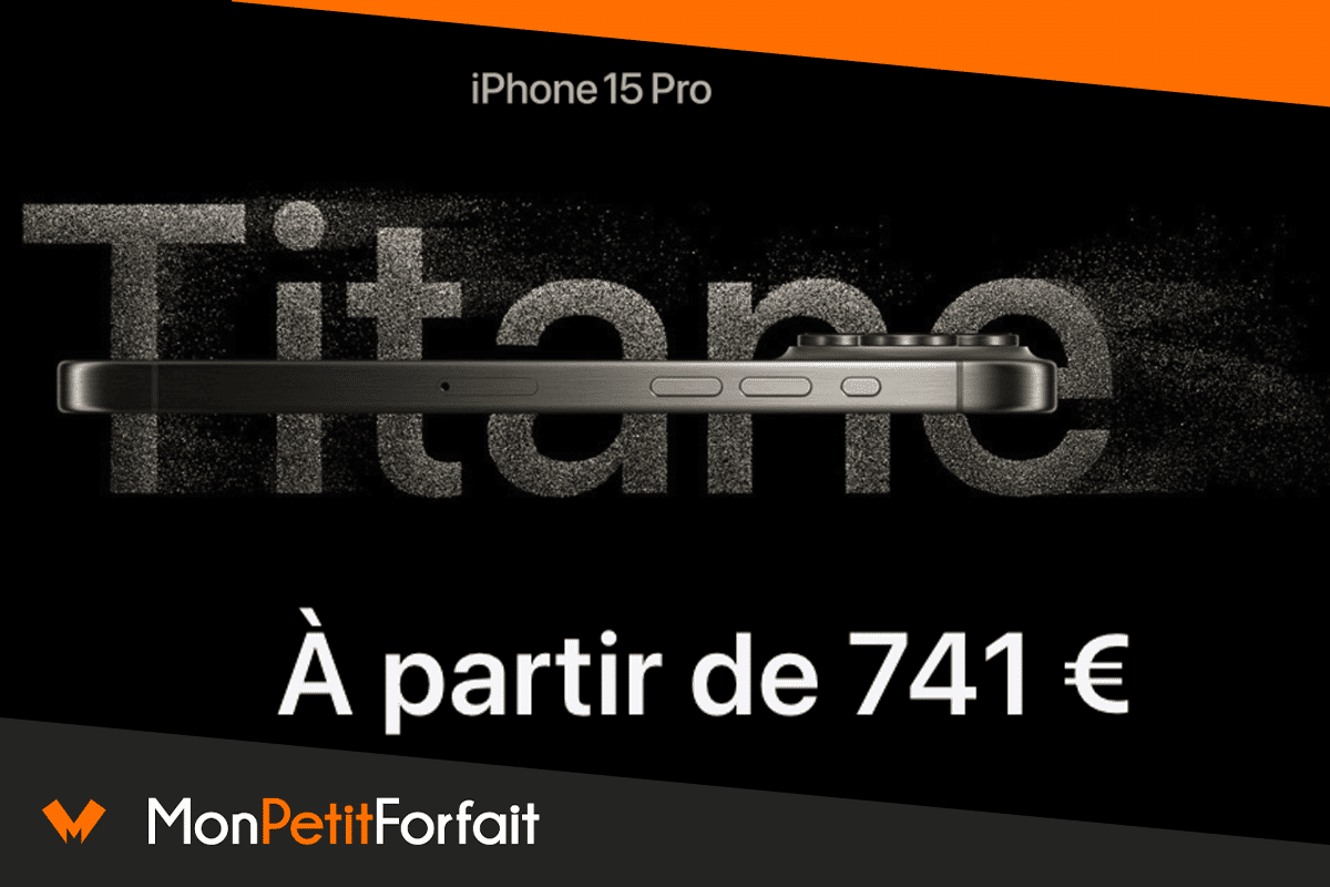 iPhone 15 Pro en promo : jusqu'à 358€ d'économies avec forfait 5G
