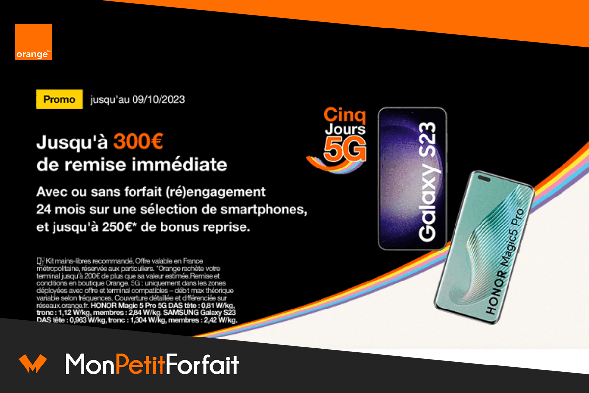 Samsung Galaxy S23 : le smartphone est en promo avec Orange