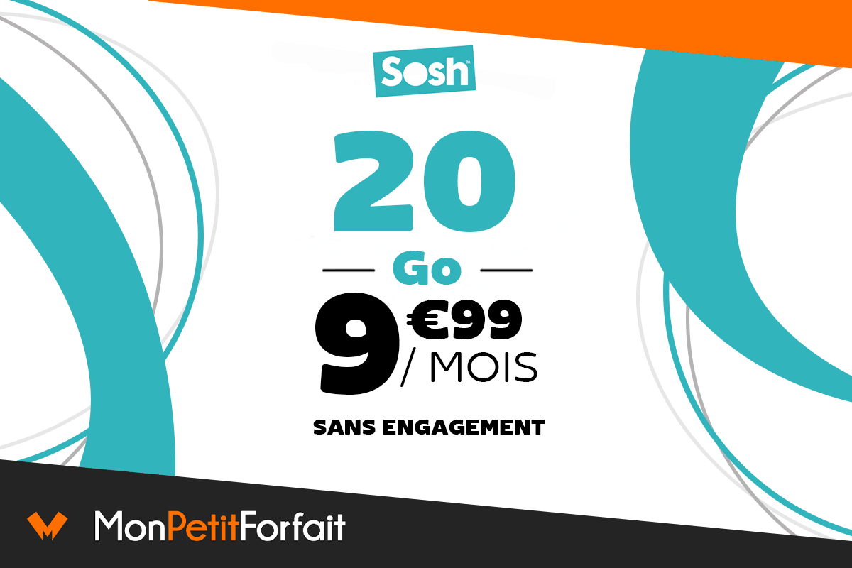 Le réseau Orange à prix d'or avec les nouveaux forfaits en promo Sosh