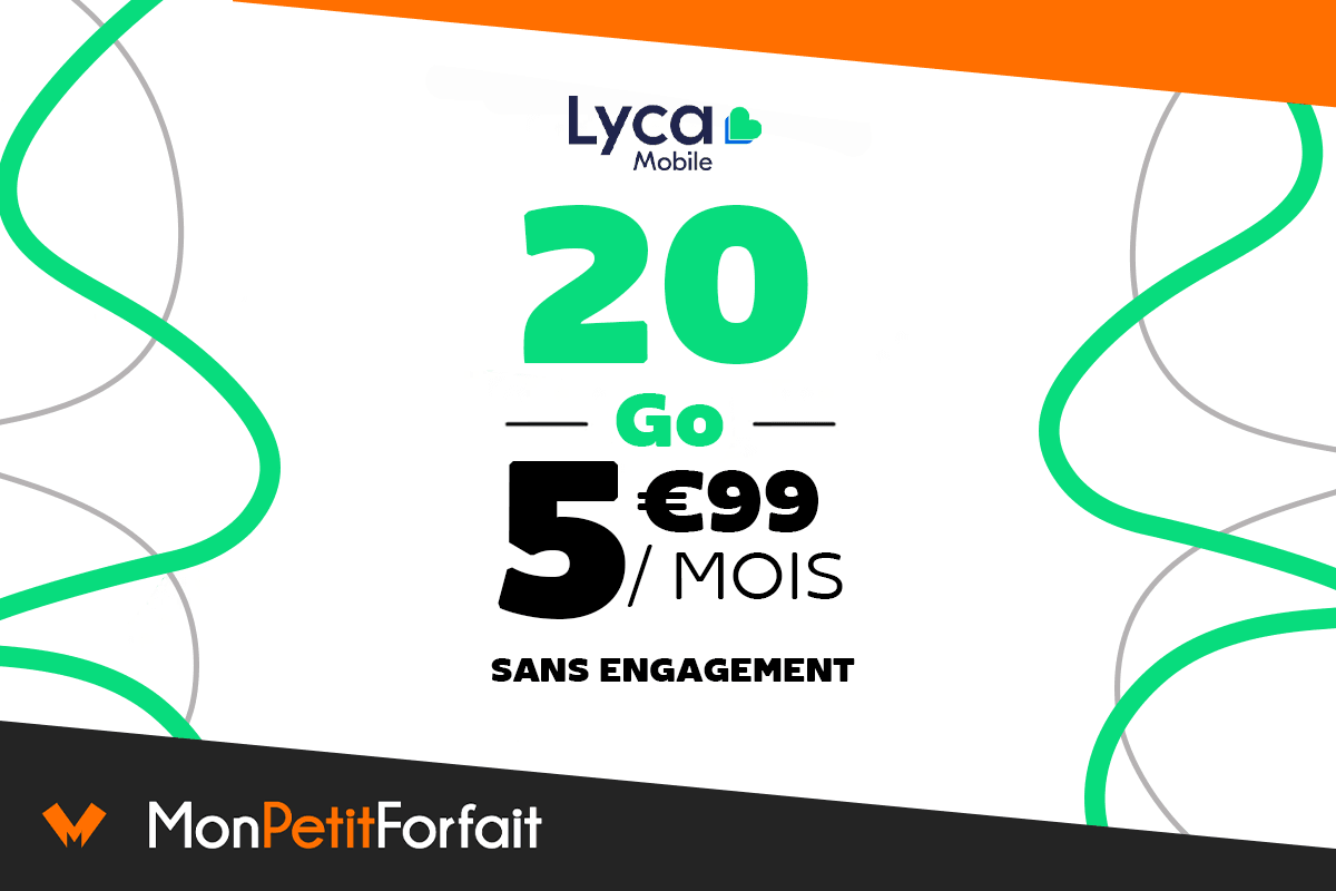 Forfait pas cher : pas de temps à perdre avec les offres 5G Lyca Mobile