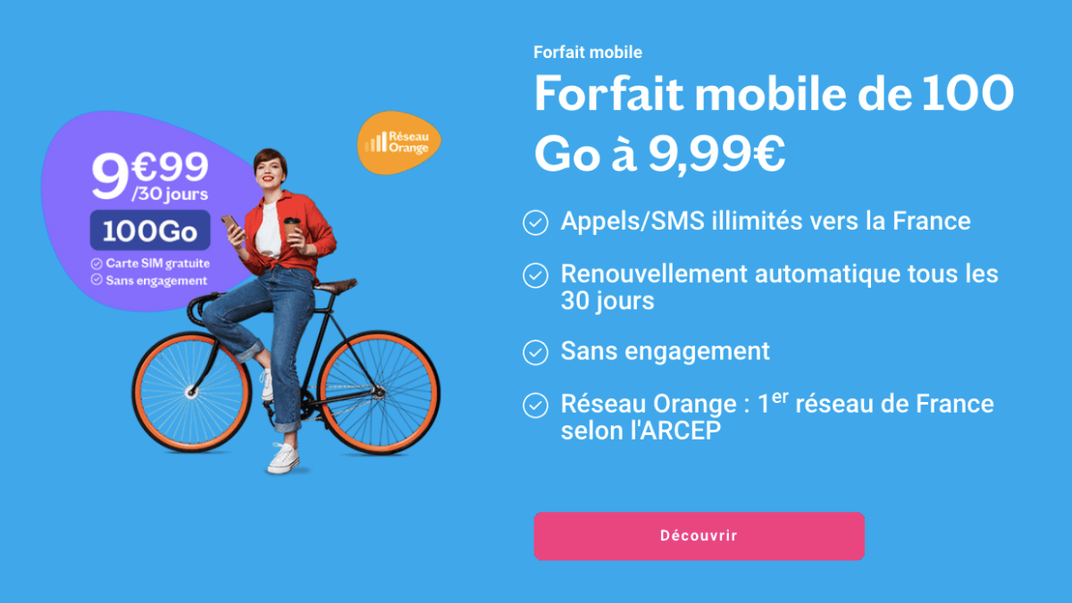 Lebara relance son forfait 100 Go pour les soldes dès 9,99€/mois