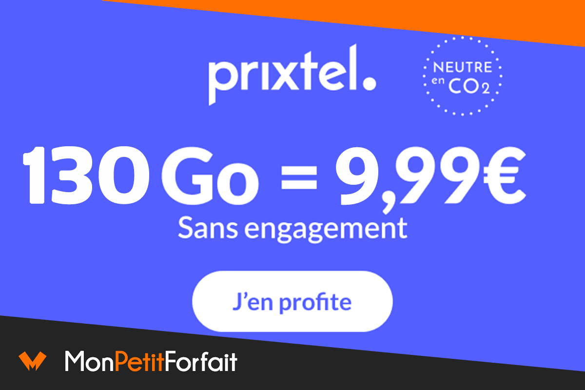 Forfait mobile sans engagement : zoom sur Le grand de Prixtel