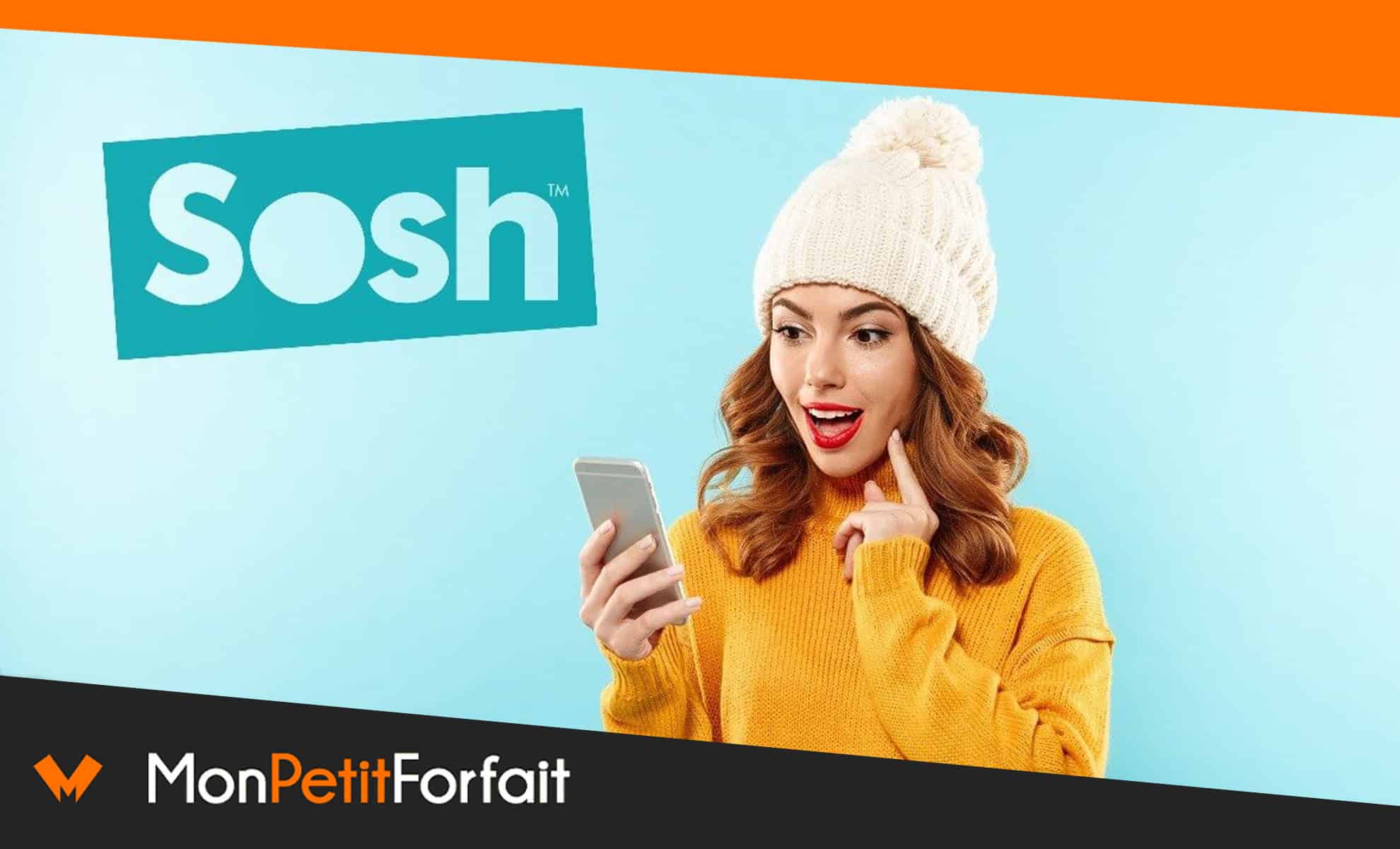 Sosh propose un tout nouveau forfait mobile pas cher pour se distinguer