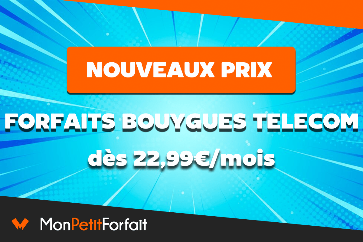 French Days chez Bouygues : forfait mobile 130, 150 ou 200 Go