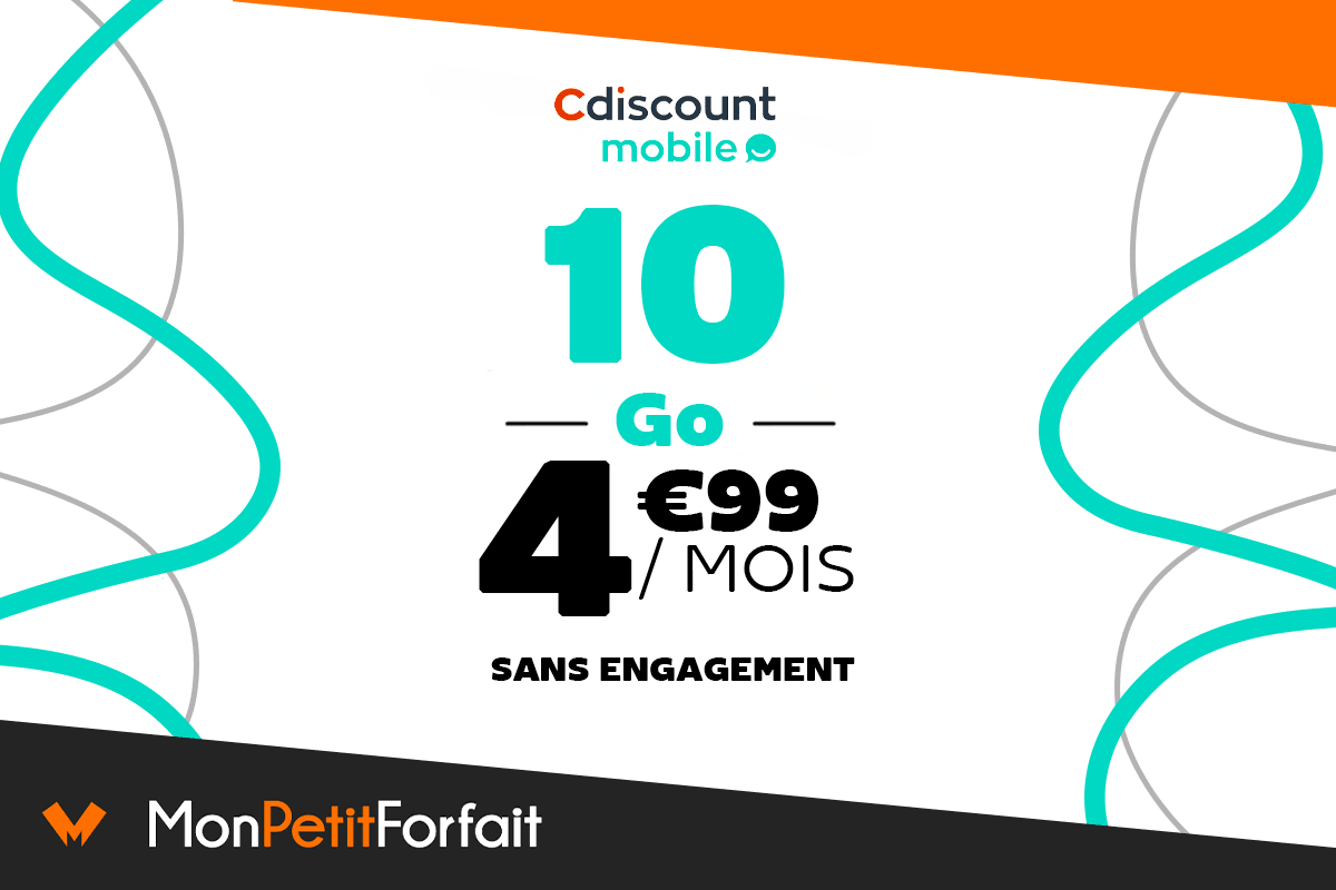 Ces forfaits à 5€ qui proposent 10 Go et les appels illimités