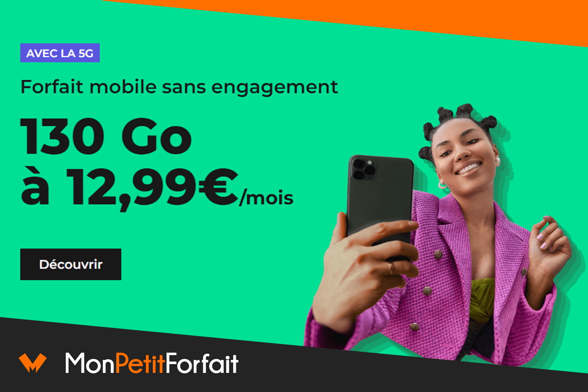 Levez les limites avec les forfaits 5G 130 Go de RED et B&You