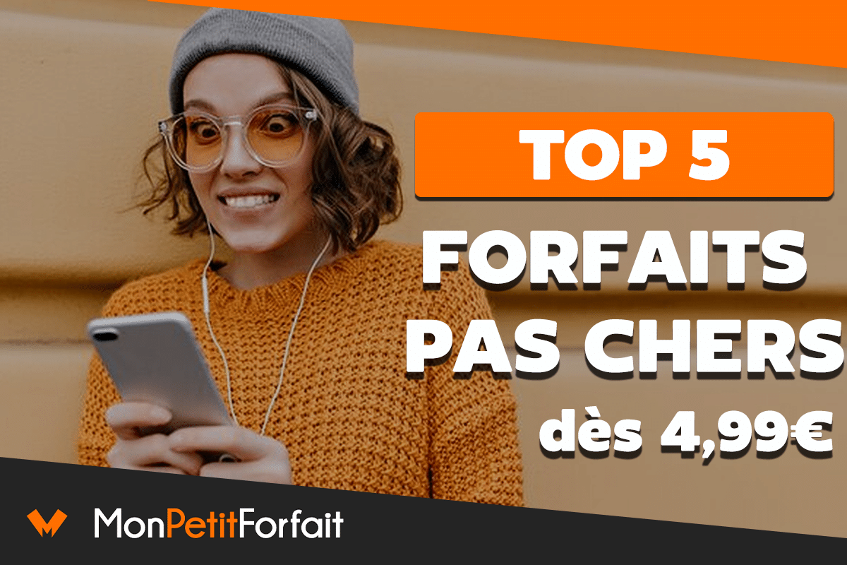 Forfait pas cher : la rédaction a compilé les 5 meilleurs de la semaine