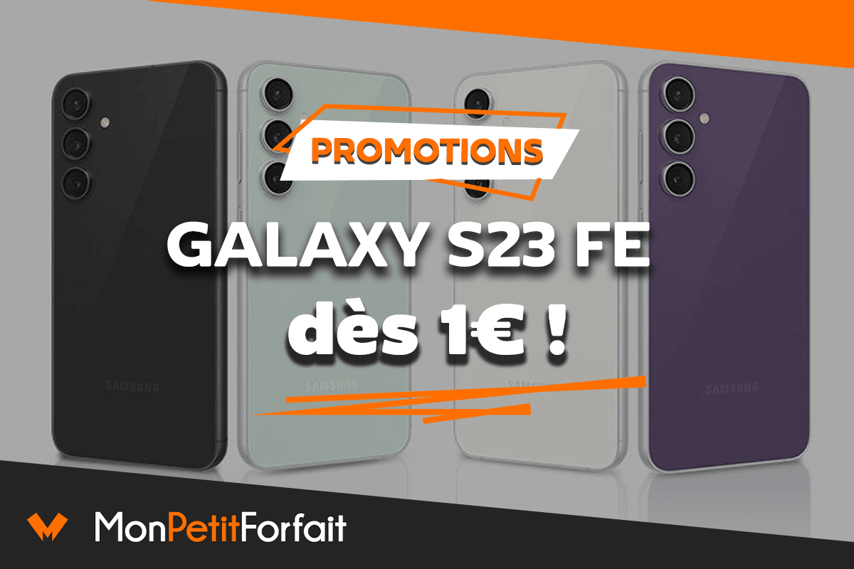 Samsung Galaxy S23 FE : il est à 1€ avec le forfait 130 Go Bouygues