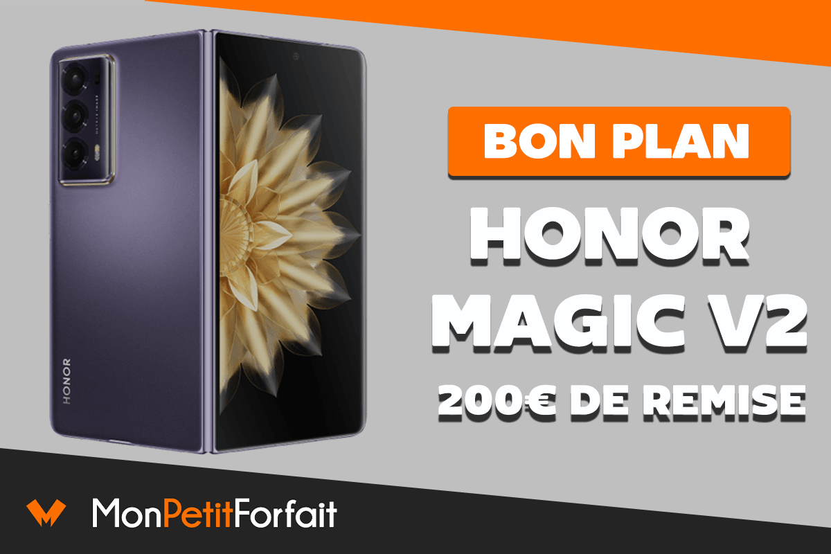 Chez Orange, 200€ de remise sur le Honor Magic V2