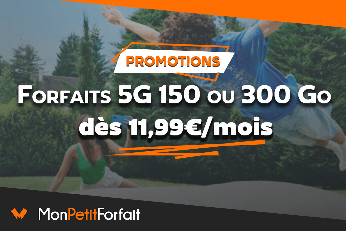 B&You offre un max de data avec ses forfaits 5G