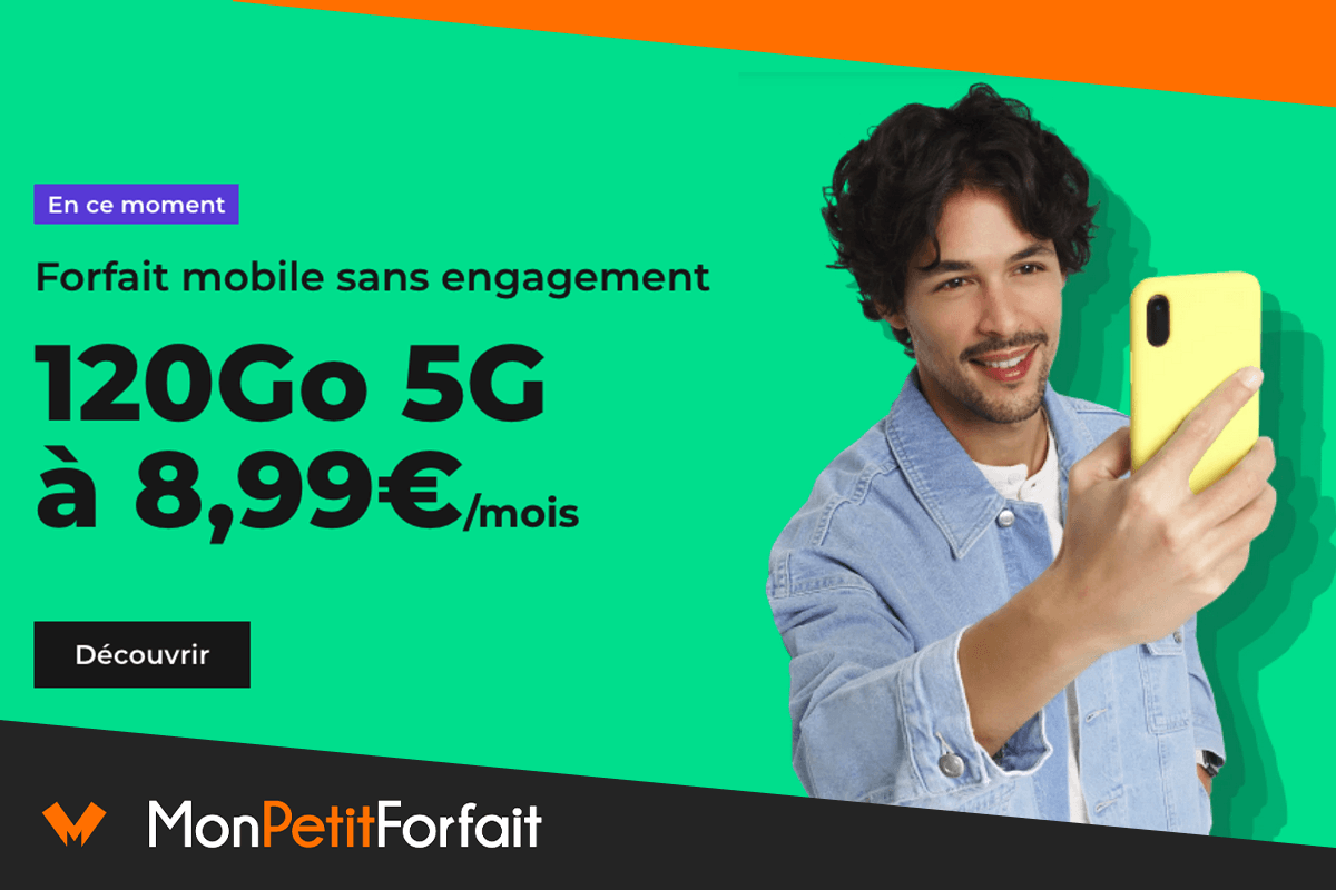 Forfait sans engagement : choisissez l'une des offres RED by SFR