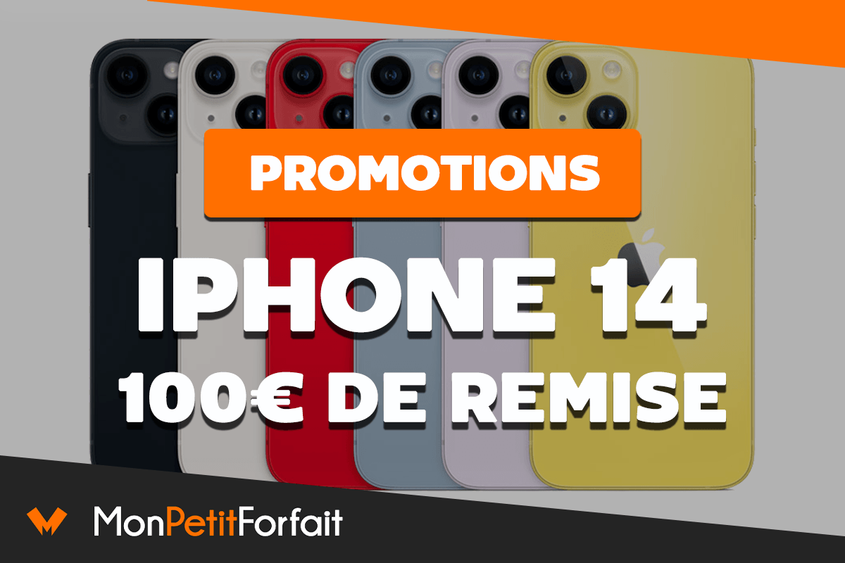 100€ de remise : l'iPhone 14 va faire fureur à ce tarif-là chez Orange