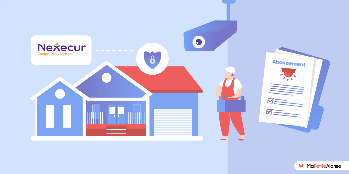 Alarme Nexecur : les offres de télésurveillance (prix, services)