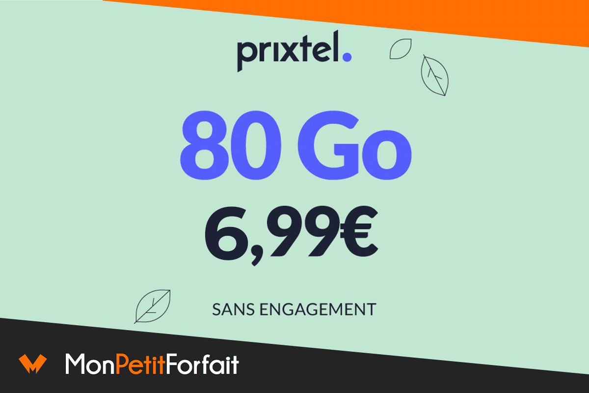 Forfait mobile en promo : Prixtel propose la 5G dès 6,99€/mois