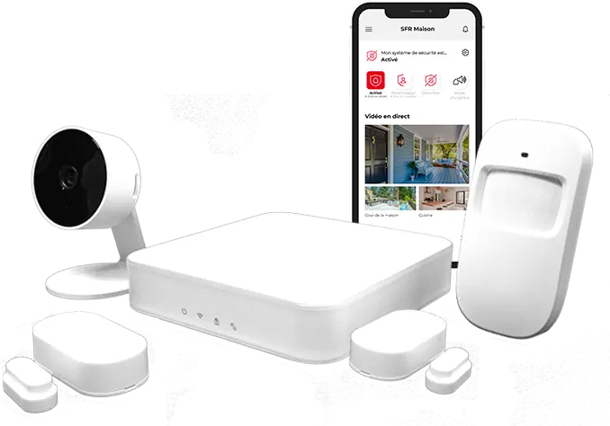 Alarme SFR Maison Sécurisée : prix, avis et avantages de l'offre