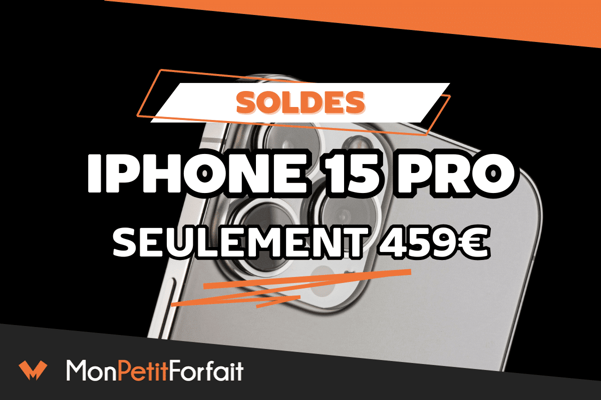 L'iPhone 15 Pro reconditionné disponible dès 459€ chez Orange
