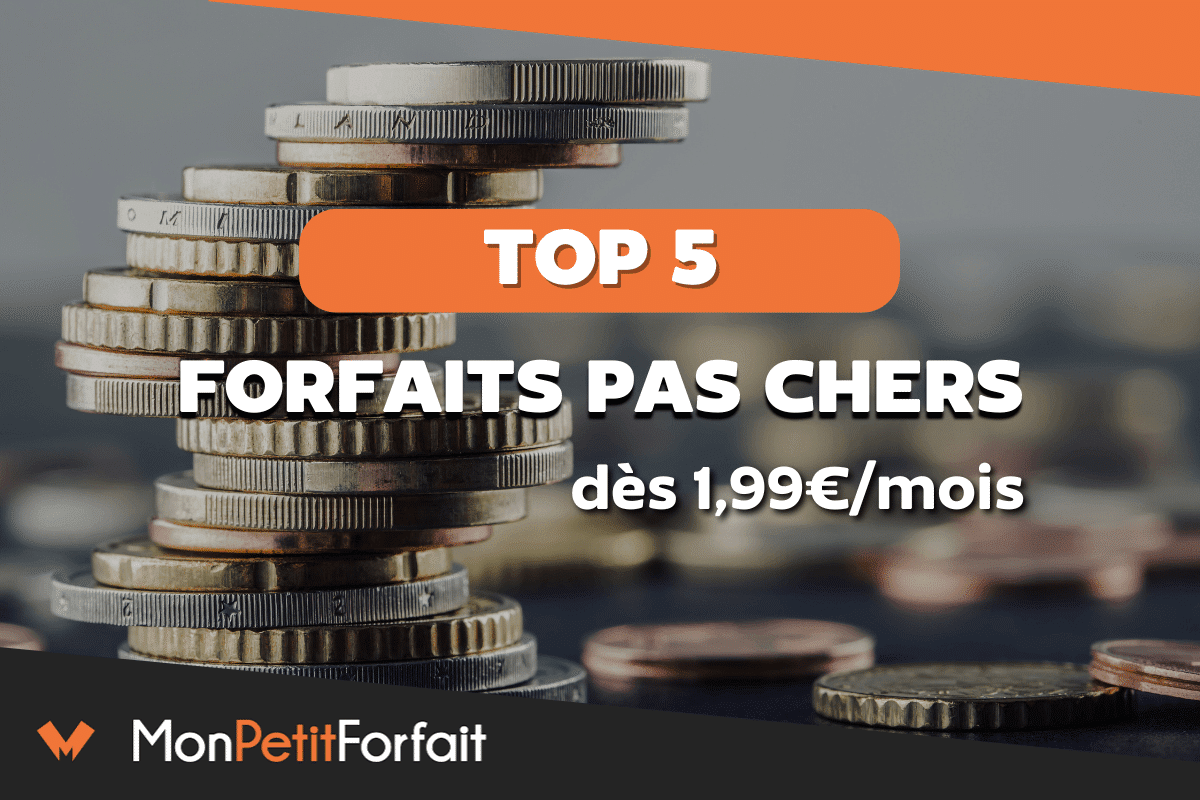 Dès 1,99€, MonPetitForfait revient sur les 5 forfaits pas chers de la semaine