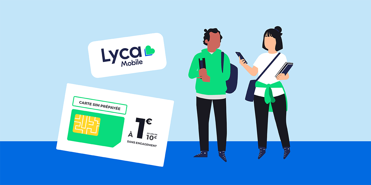 SIM prépayées Lyca mobile : prix, fonctionnement et utilisation