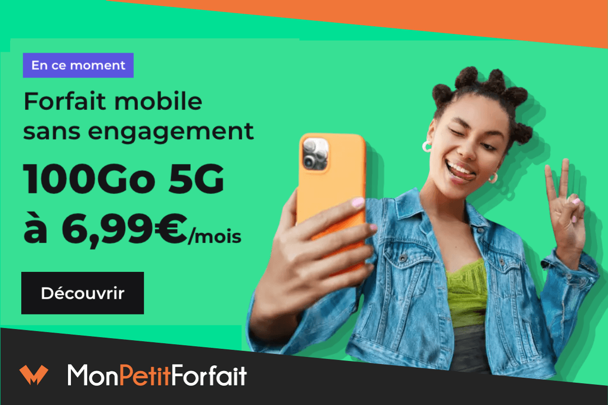 Nouveau forfait 100 Go : seulement 6,99€/mois chez RED by SFR