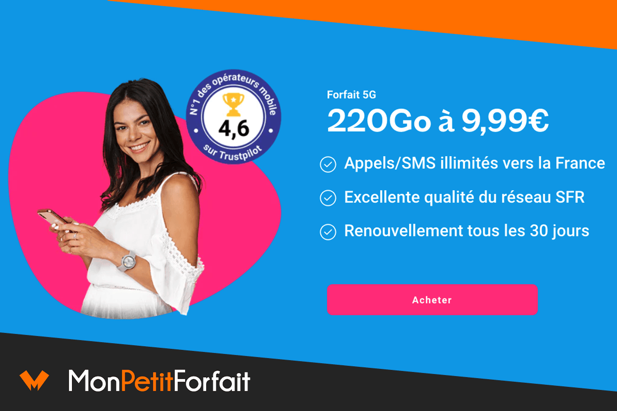 Lebara met tout le monde d'accord avec son forfait mobile à 10€ 220 Go