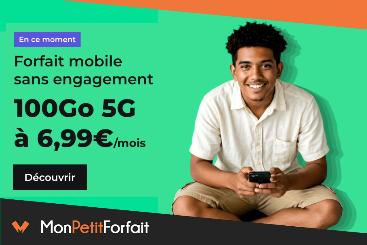 RED by SFR maintient son tarif accessible : forfait 100 Go à 6,99€