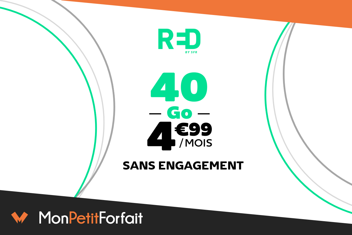 40 Go : ce forfait mobile à moins de 5€ permet d'en profiter avec de la data à l'étranger