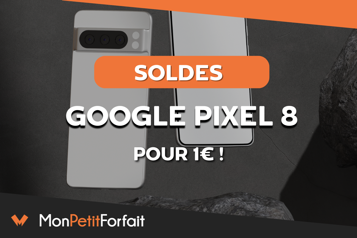 Un tarif à 1€ symbolique pour le Google Pixel 8 pour les soldes Free