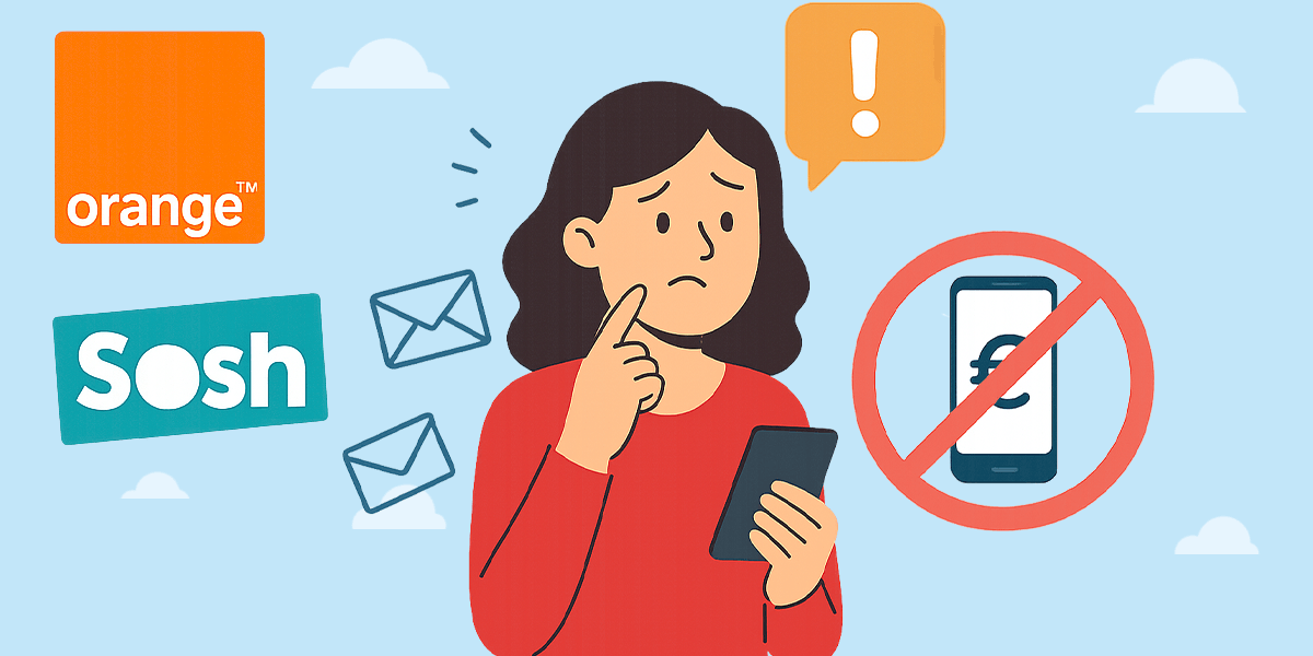 Hors forfait Orange et Sosh : que faire et comment l'éviter