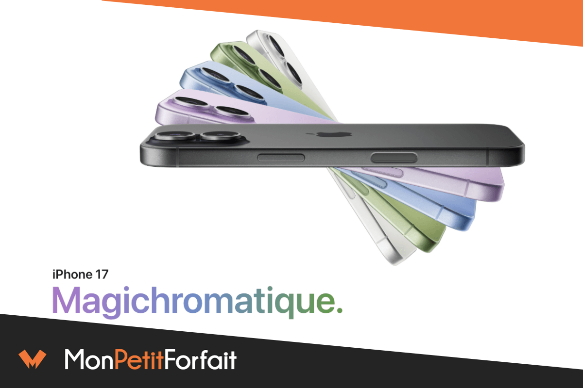 L'iPhone 17 déjà disponible à la précommande chez les opérateurs