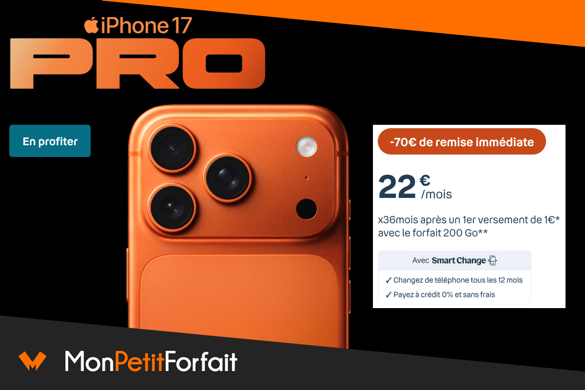 Le nouveau service Smart Change compatible avec l'iPhone 17 Pro (dès 1€ !)
