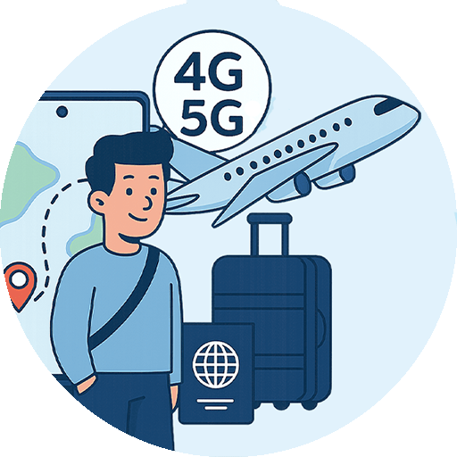 Forfait mobile pour voyager : lesquels avec Internet 4G/5G