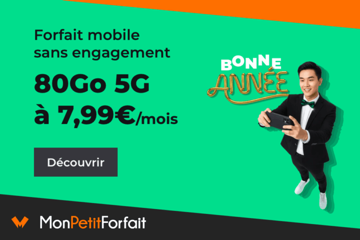 Le top du top avec le forfait mobile 5G de RED by SFR