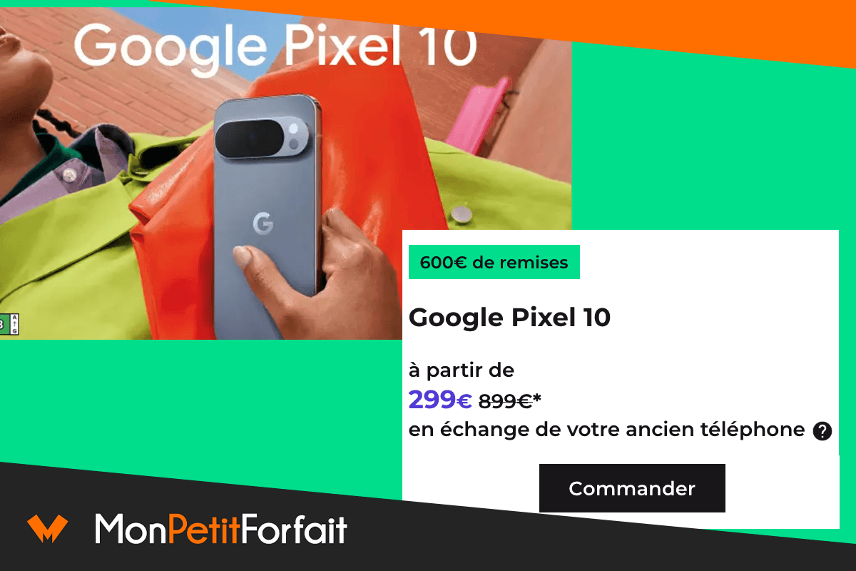 Du jamais vu : RED by SFR offre 600€ de remises sur le Google Pixel 10